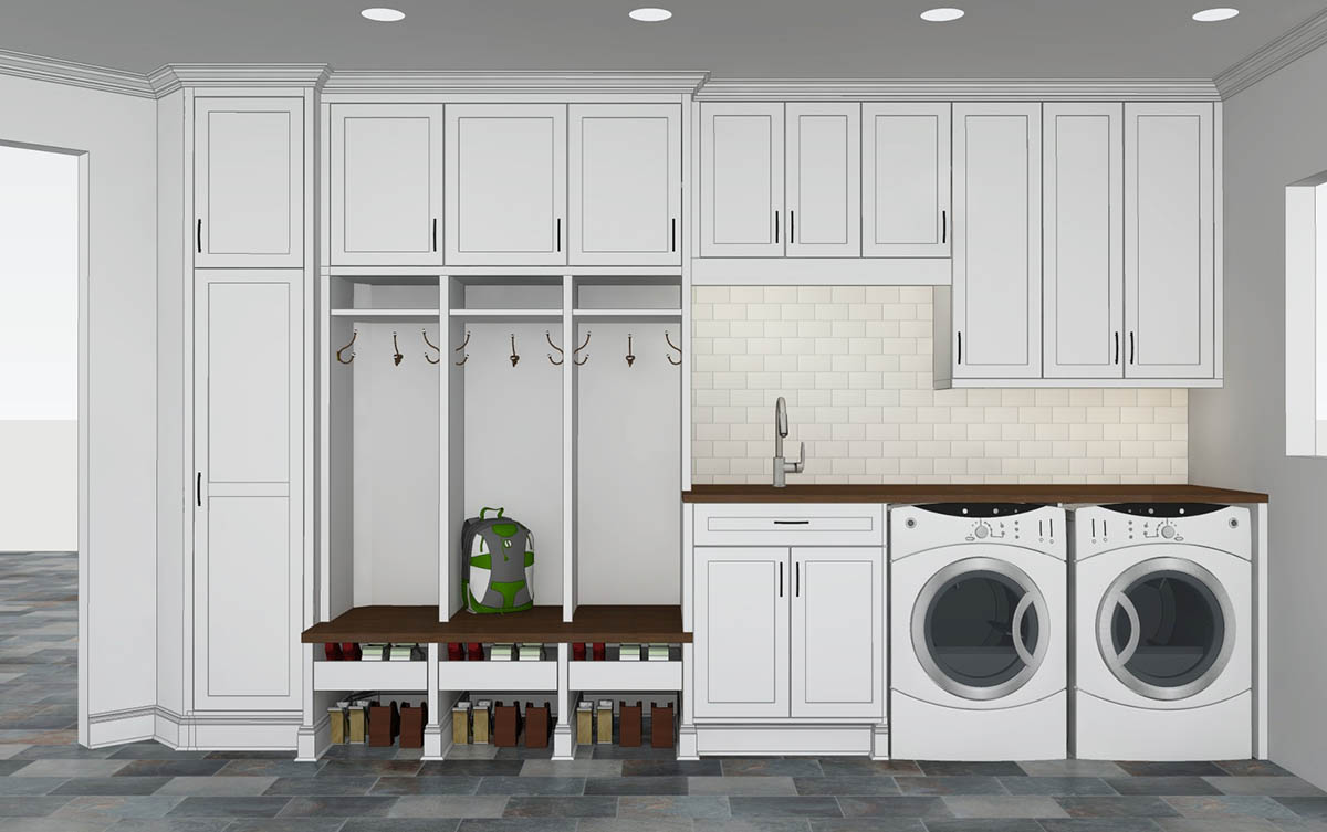 Labra Design+Build | remodel-3d-rendering-laundry-home-white-labra
